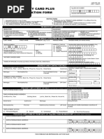 Loyalty Card Plus Application Form - OPH | PDF | Identity Document ...