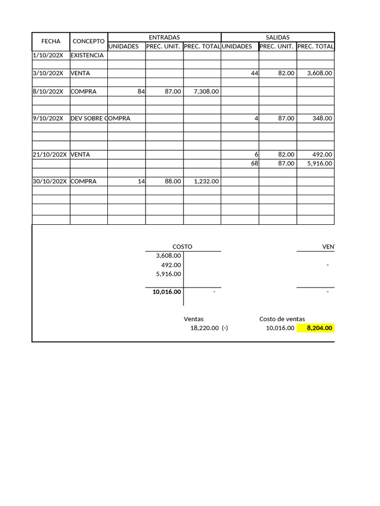 Ejercicio 1 Examen Peps | PDF