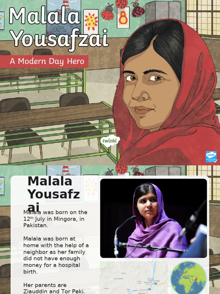 Malala, A Modern-Day Hero | PDF | Malala Yousafzai