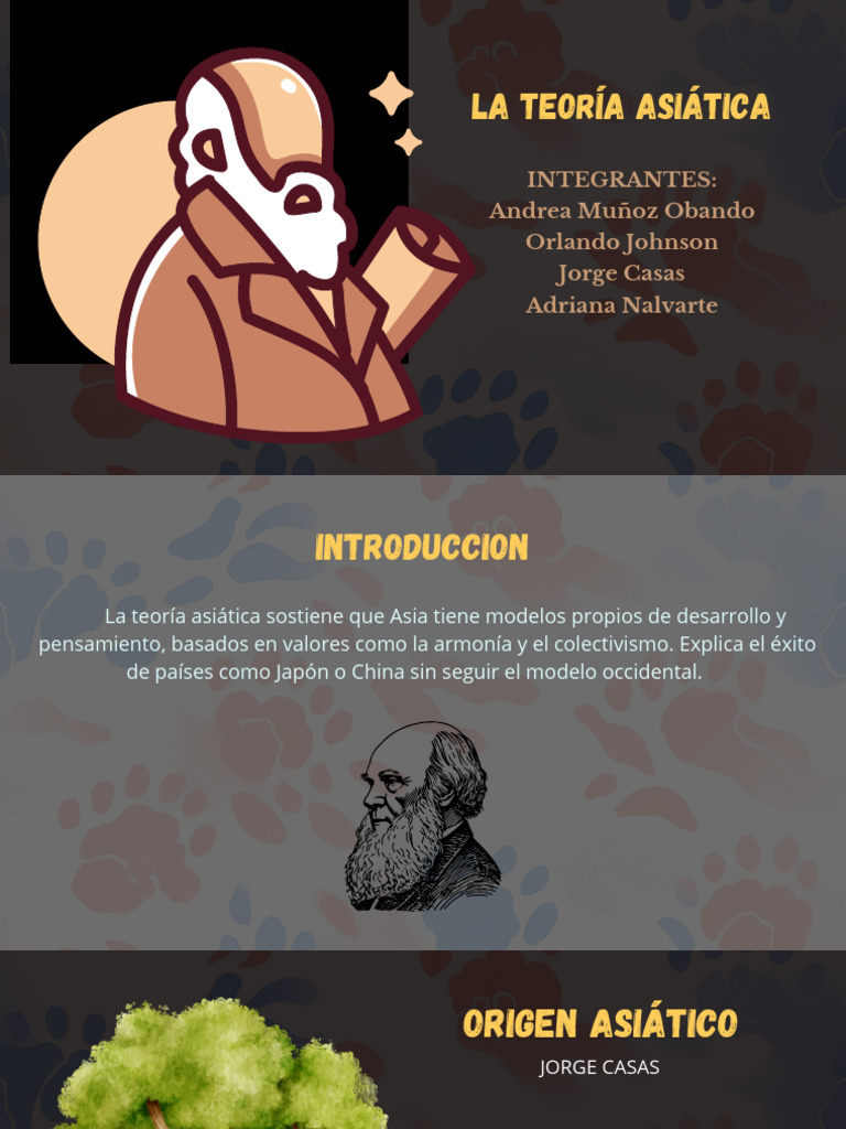 La Teoria Asiatica Grupo 4 | PDF