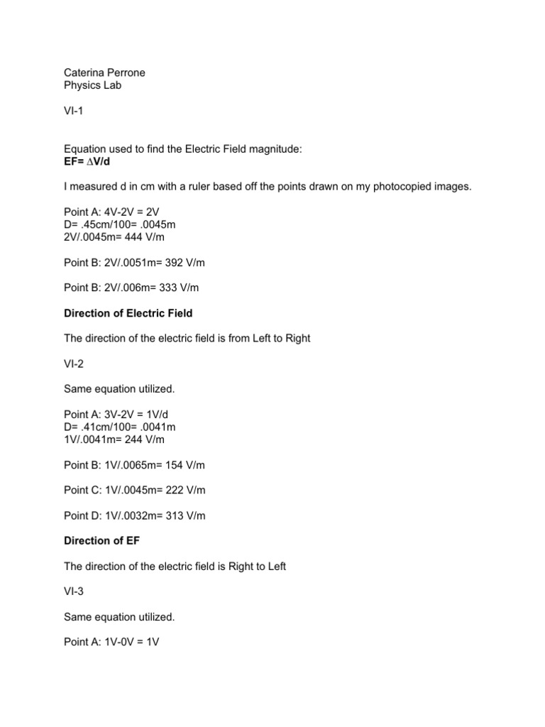 Physics Lab EC4 | PDF