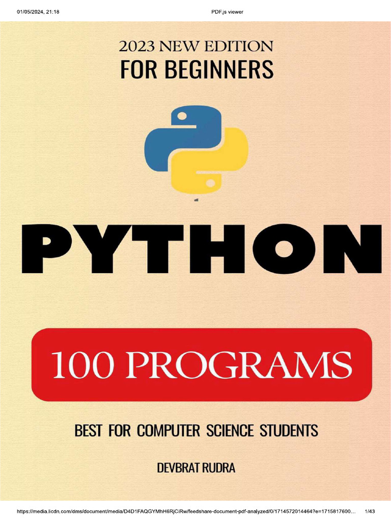 Python Basic | PDF