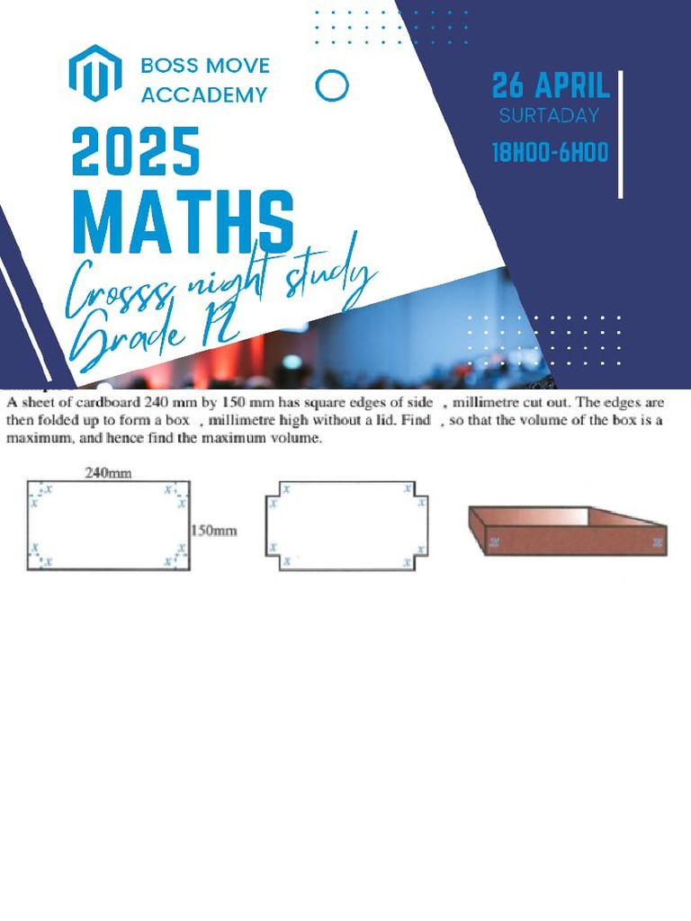 2025 Cross Night | PDF