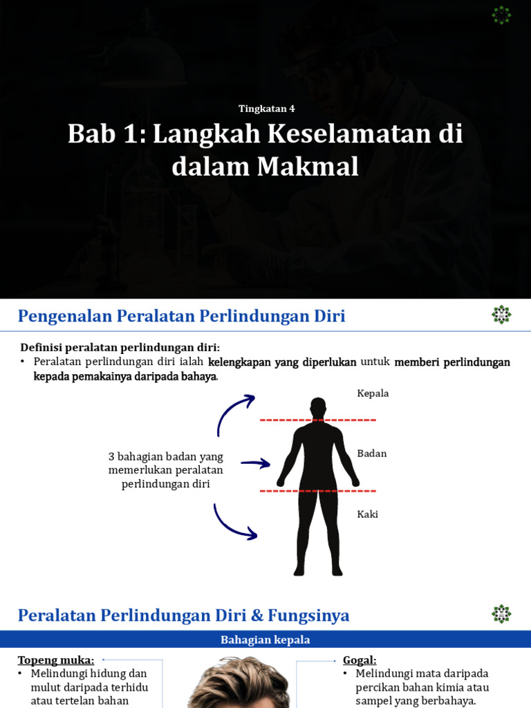 Nota Sains Tingkatan 4 - Bab 1 | PDF