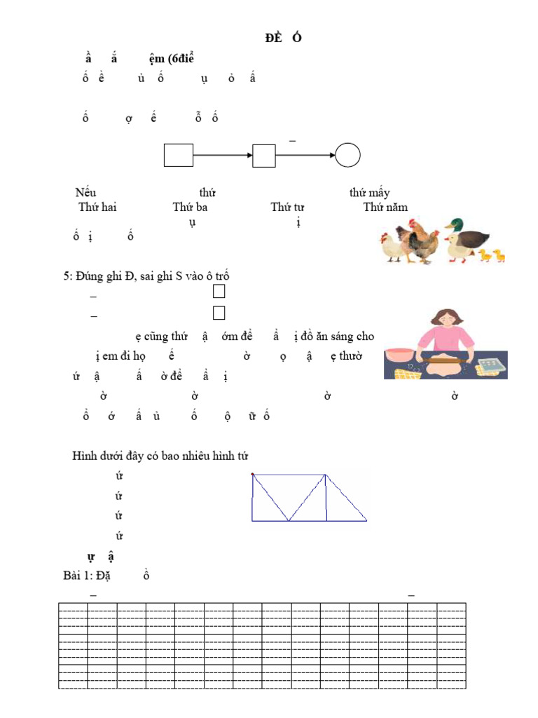 Đề 1,2- Toán 2 Ck1 | PDF