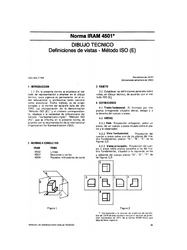 Iram 4501 | PDF