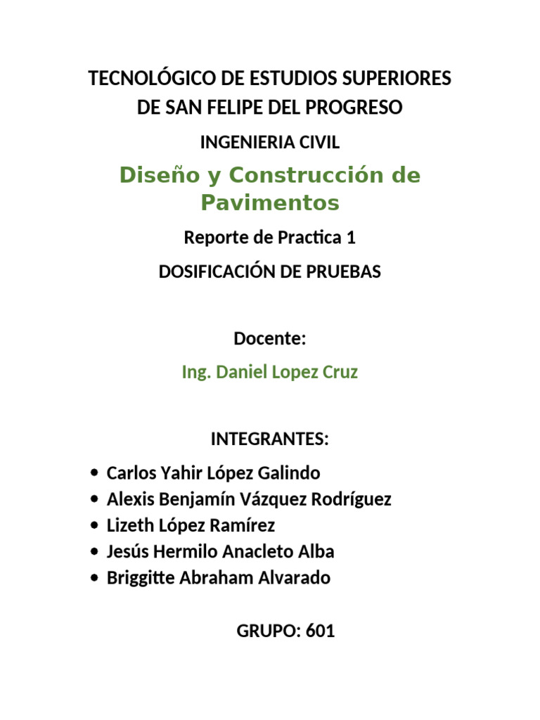 Reporte de Dosificacion en Ftool Problema de Analisis | PDF | Hormigón | Materiales de construcción