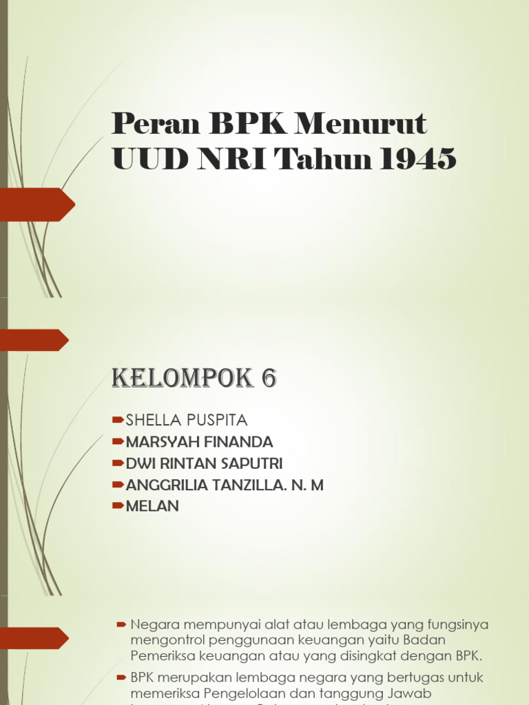Peran BPK SY 33333-1 | PDF