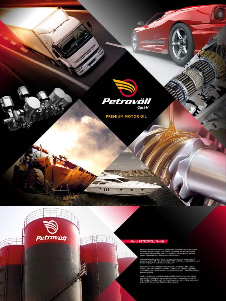 Petrovoll Company Profile PDF | PDF | Motor Oil
