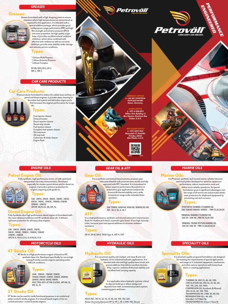 Petrovoll Flyer For Approval-1 | PDF | Motor Oil | Liquids
