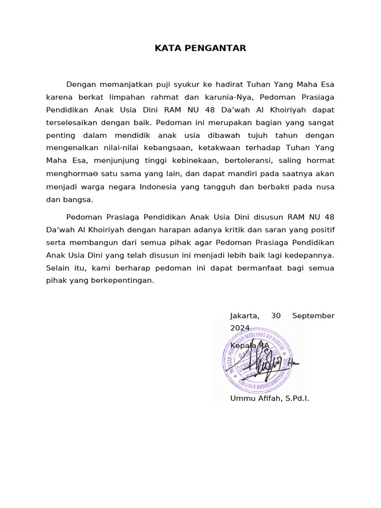 Pra Siaga Ram Nu 48 Tebaloan | PDF