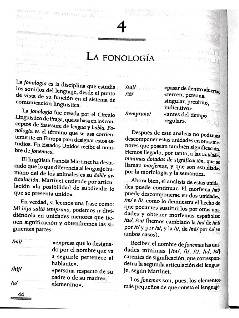 Fonética y Fonologia | PDF