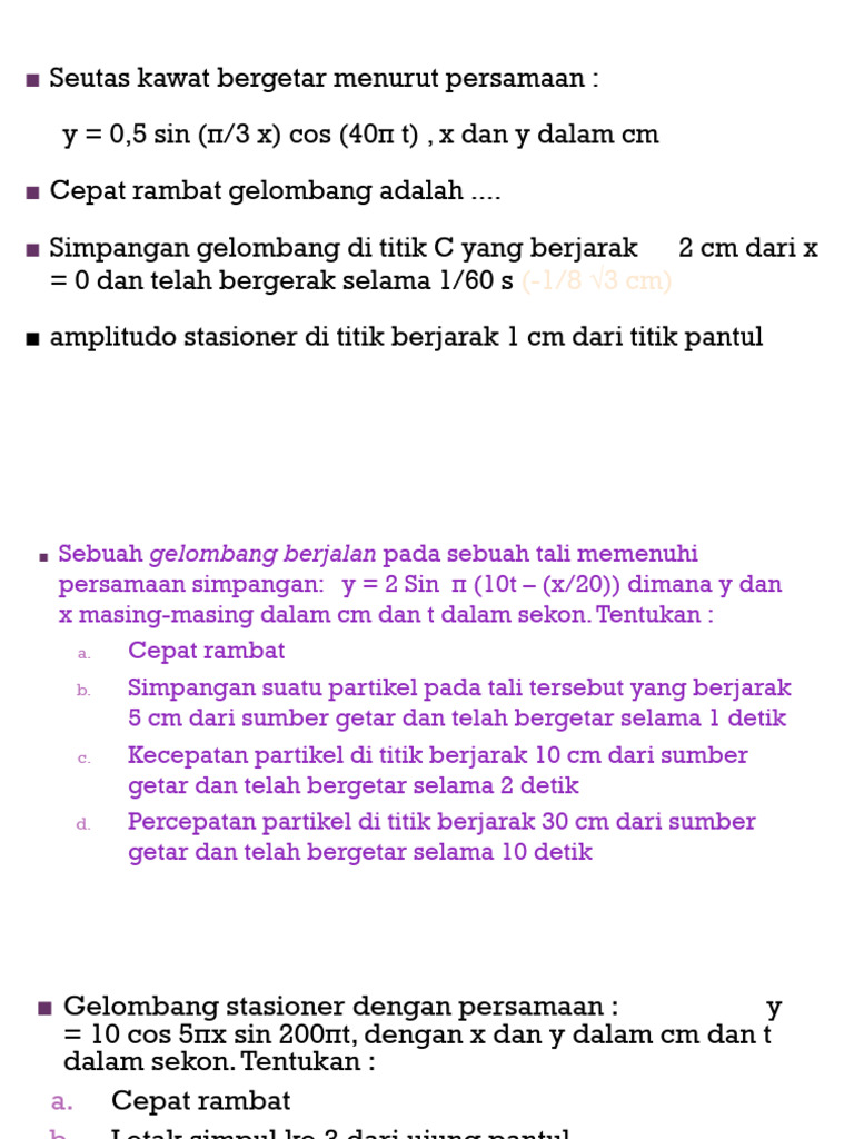 Soal Latihan Pts Xi'2425 | PDF