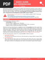 APA-referencing-7th Edition Flinders U | PDF | Apa Style | Citation