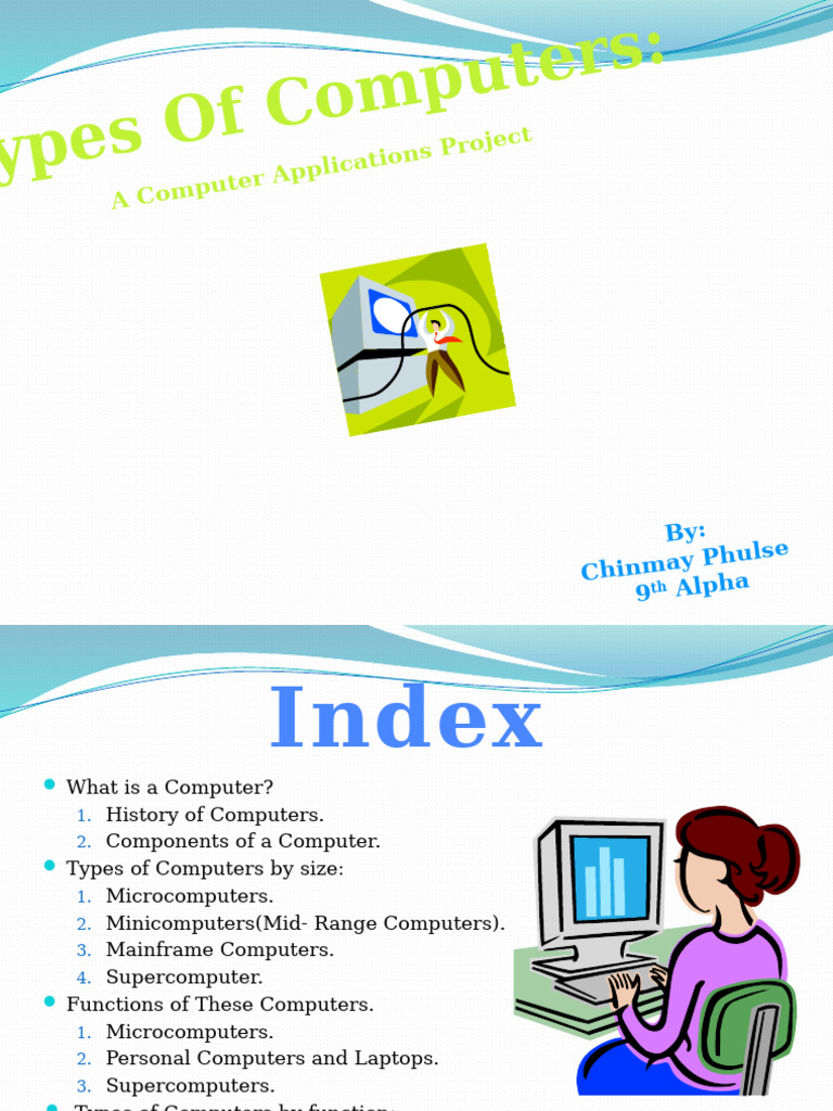 Overview of Computer Types and Functions | PDF | Workstation | Embedded ...