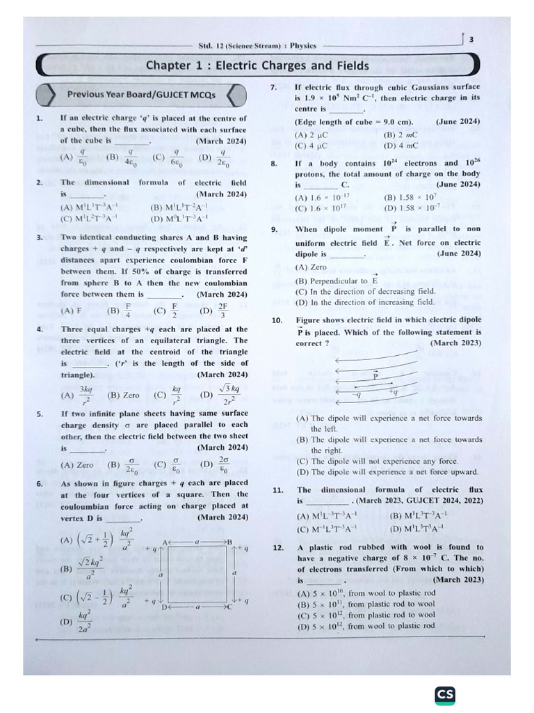 CH - 1 (Physics) | PDF