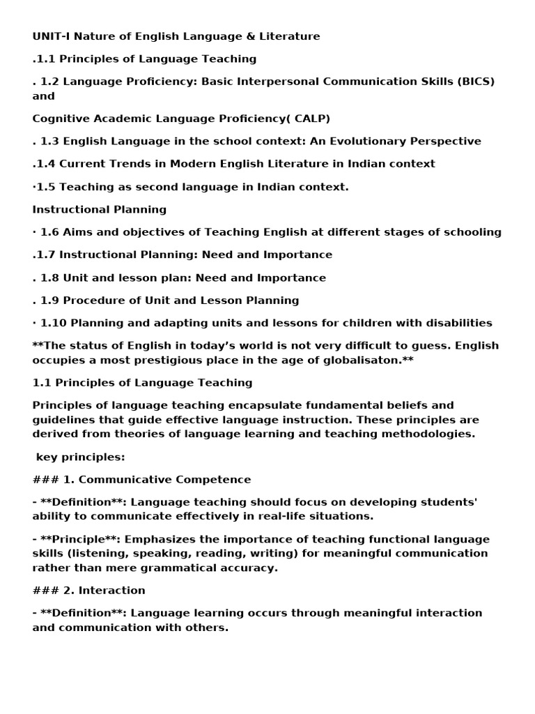 Pedagogy of English Teaching | PDF | Translations | Differentiated ...