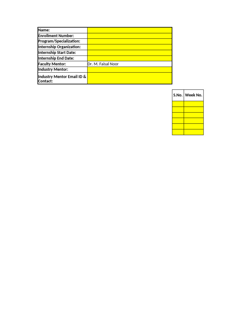 Reflective Diary Template | PDF