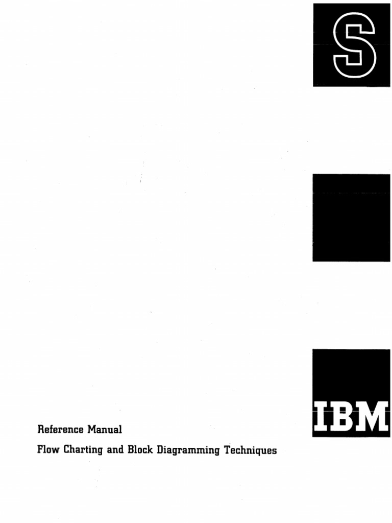 IBM C20-8008-0 Flowcharting and Block Diagramming Techniques ...
