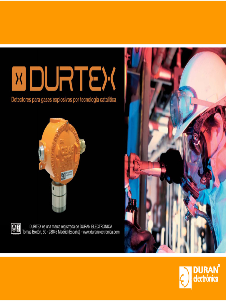 Detectores de Gases Explosivos DURTEX | PDF | Relé