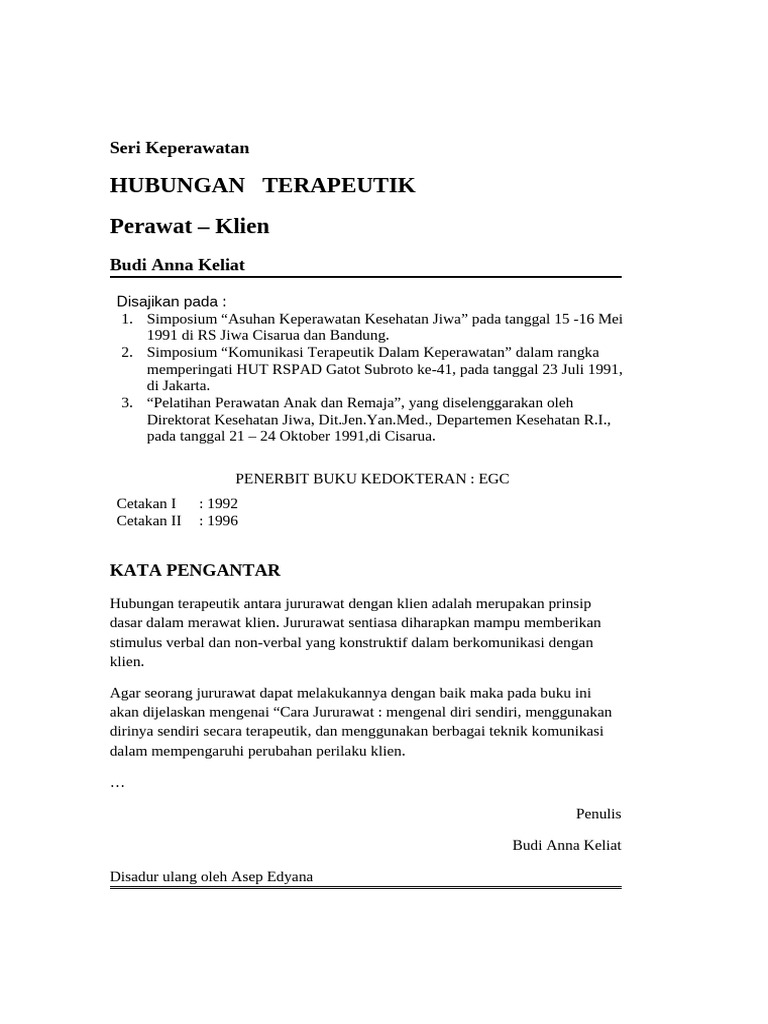 Komter Versi Ibu Prof. Budi Anna Keliat | PDF