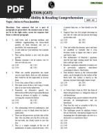 ACER Hast Sample Question Booklet 2023 | PDF | Thought | Reading ...