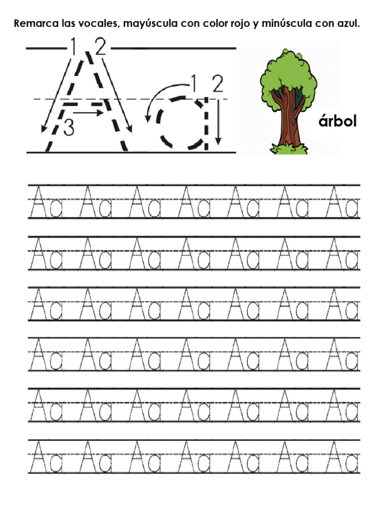 Vocales Repaso Semana 1 Segundo Grado | PDF