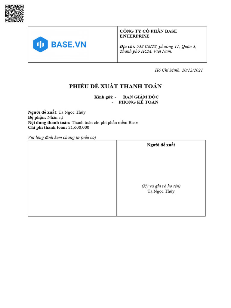 Request 222083 Qrcode | PDF