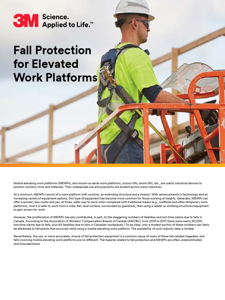 Elevated Platforms FPG - White Paper - 1903-14510 E | PDF | Safety