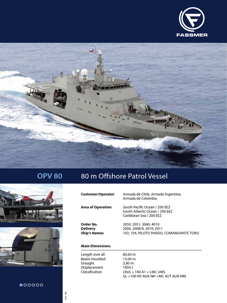 3.OPV 80 Offshore Patrol Vessel | PDF | Ships | Watercraft