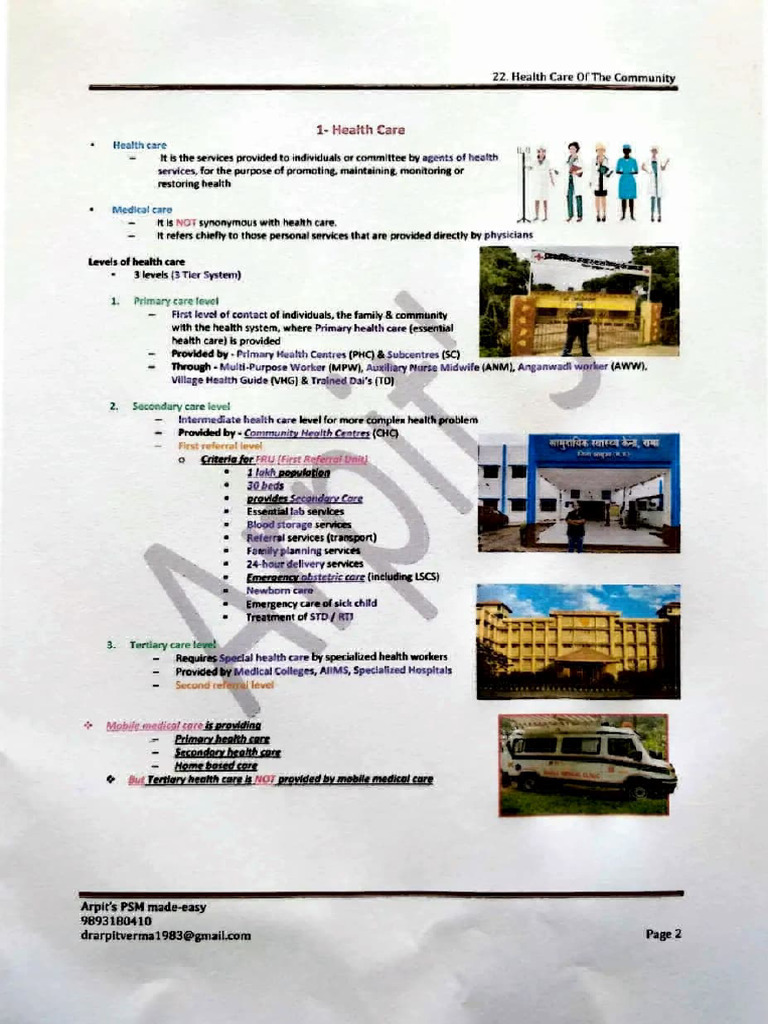 Health Care of The Community | PDF | Health Care | Social Programs