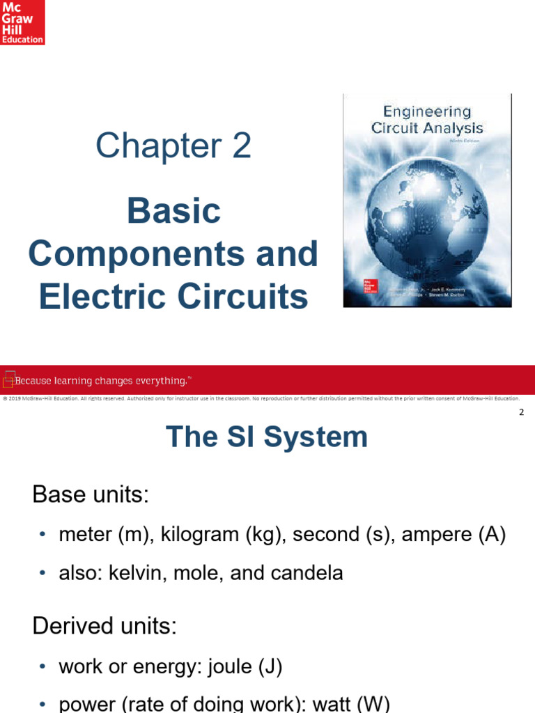 Chapter2. Basic Components and ElCircuit | PDF | Electrical Network | Resistor