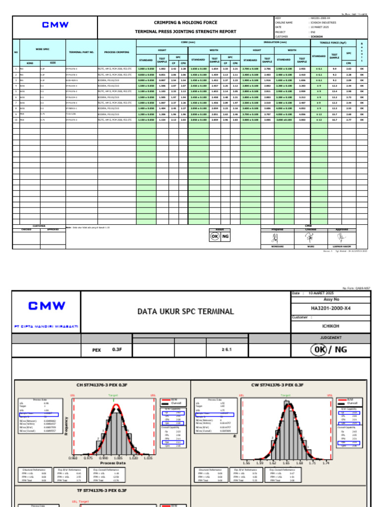 Holding & SPC | PDF | Descriptive Statistics | Statistical Analysis