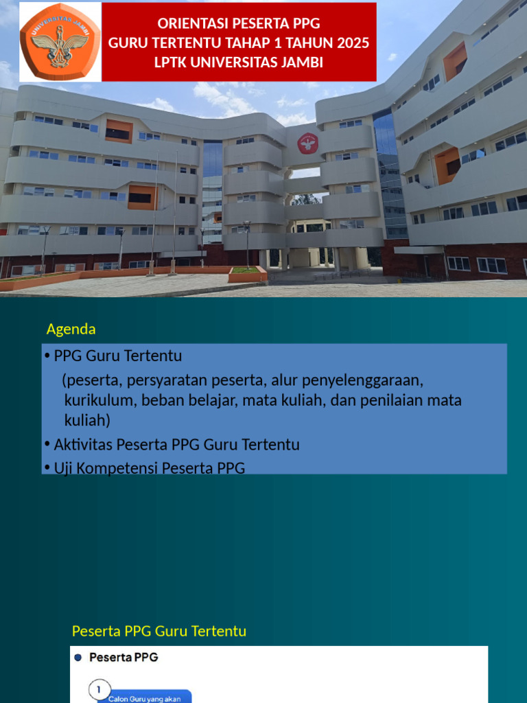 Materi Orientasi PPG GURTU 2025 - 1 | PDF