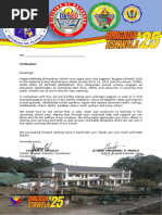 Solicitation Letter - Brigada Eskwela | PDF | Classroom | Schools