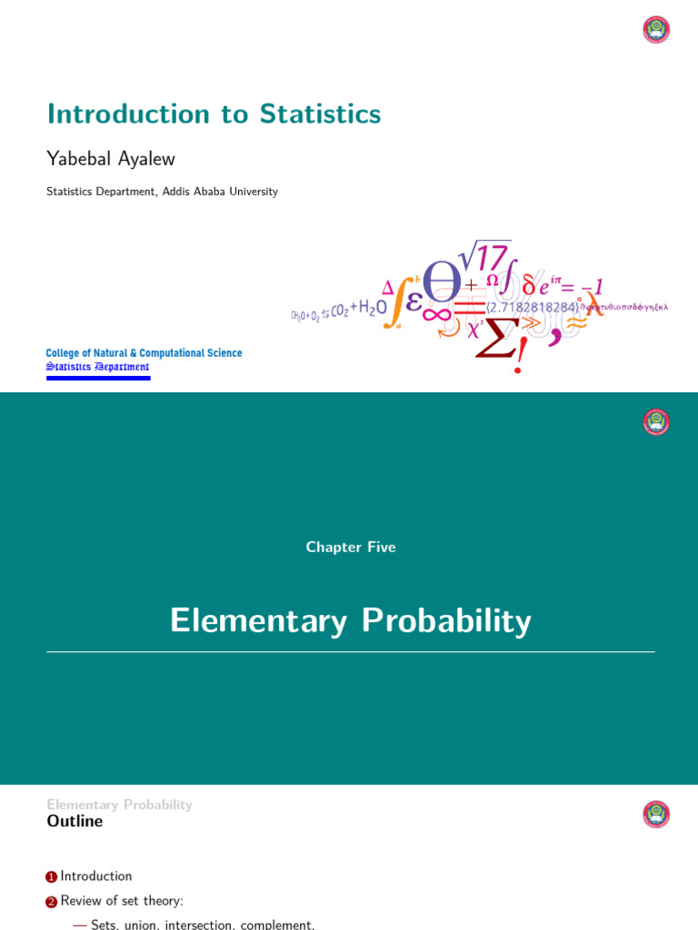 Basic Statistics ch5 To 7 | PDF | Set (Mathematics) | Probability
