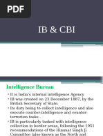 What Is The Difference Between CBI, CID, IB, RAW | PDF