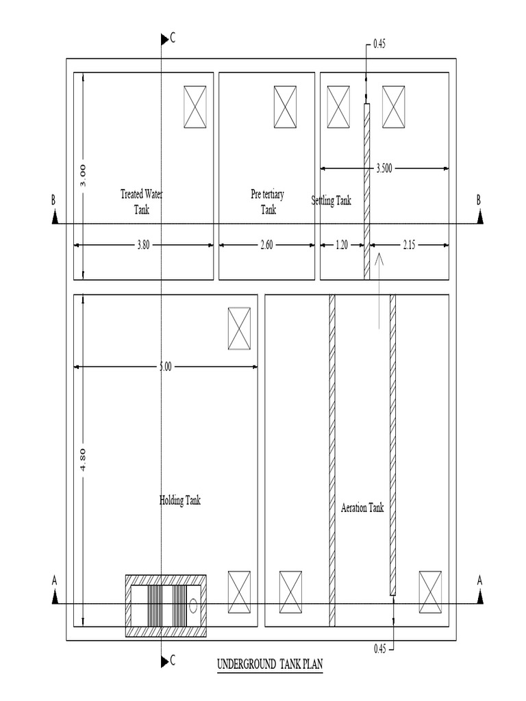 Underground Tank Plan Overview | PDF