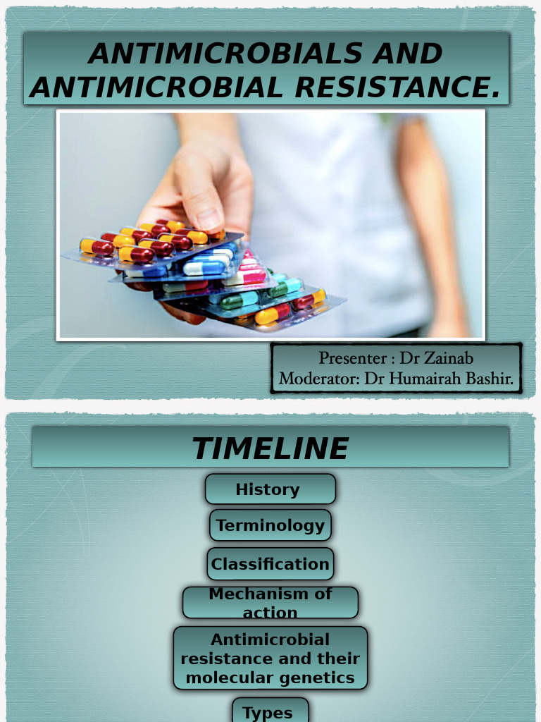 Antimicrobial Resistacefinal | PDF | Beta Lactamase | Antimicrobial ...