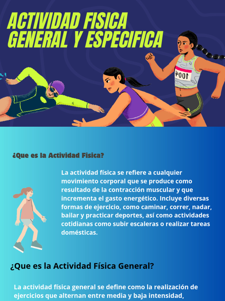 Actividad Fisica General y Especifica PDF | PDF