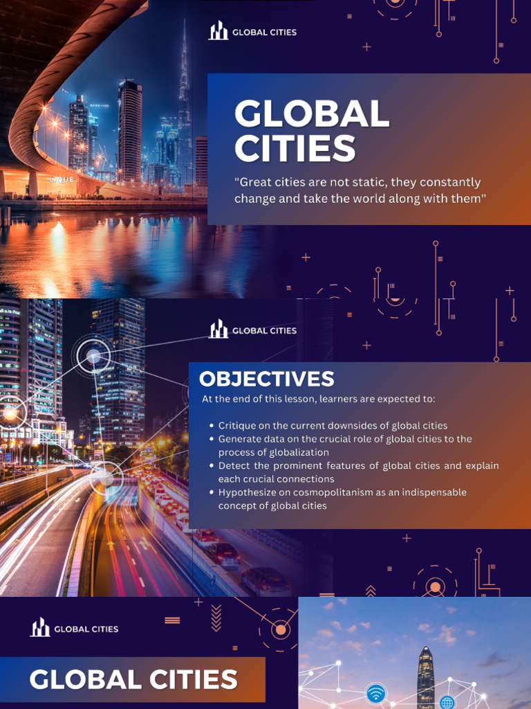 Global Cities: Economic and Cultural Dynamics | PDF | Economic ...