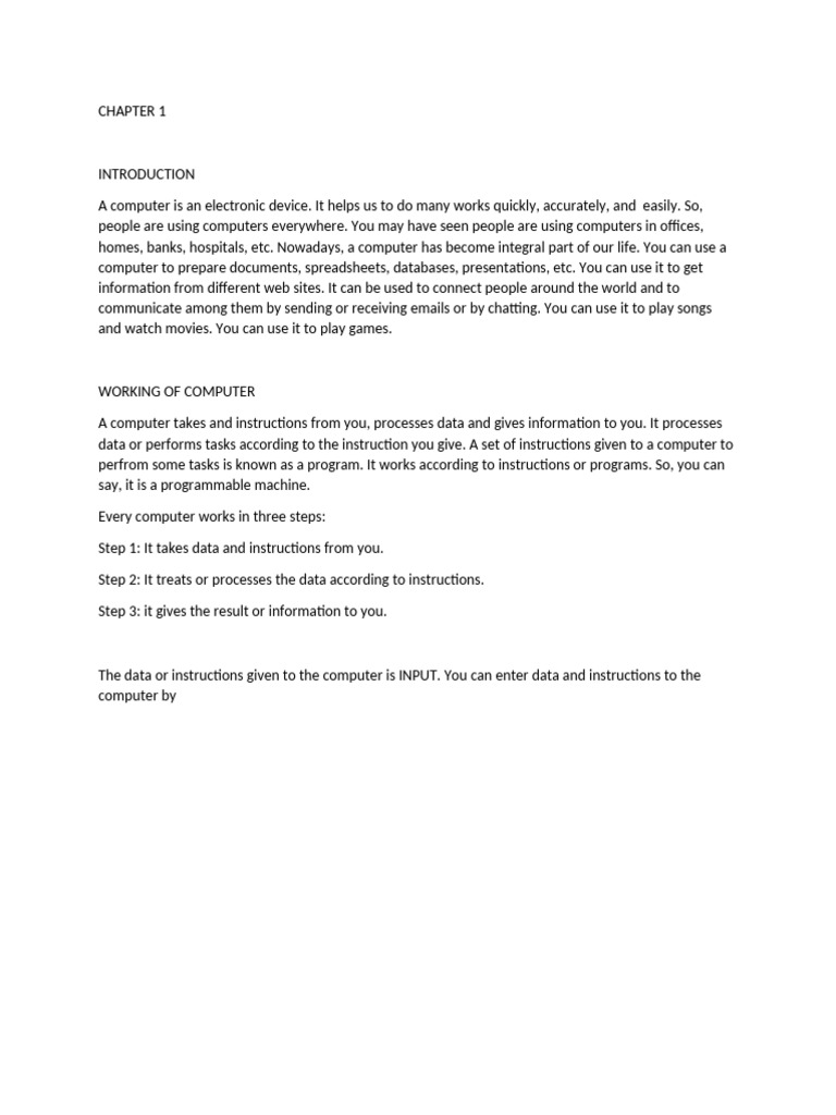 Understanding Computer Basics | PDF