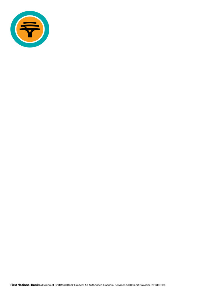 FNB Account Confirmation Letter Guide | PDF