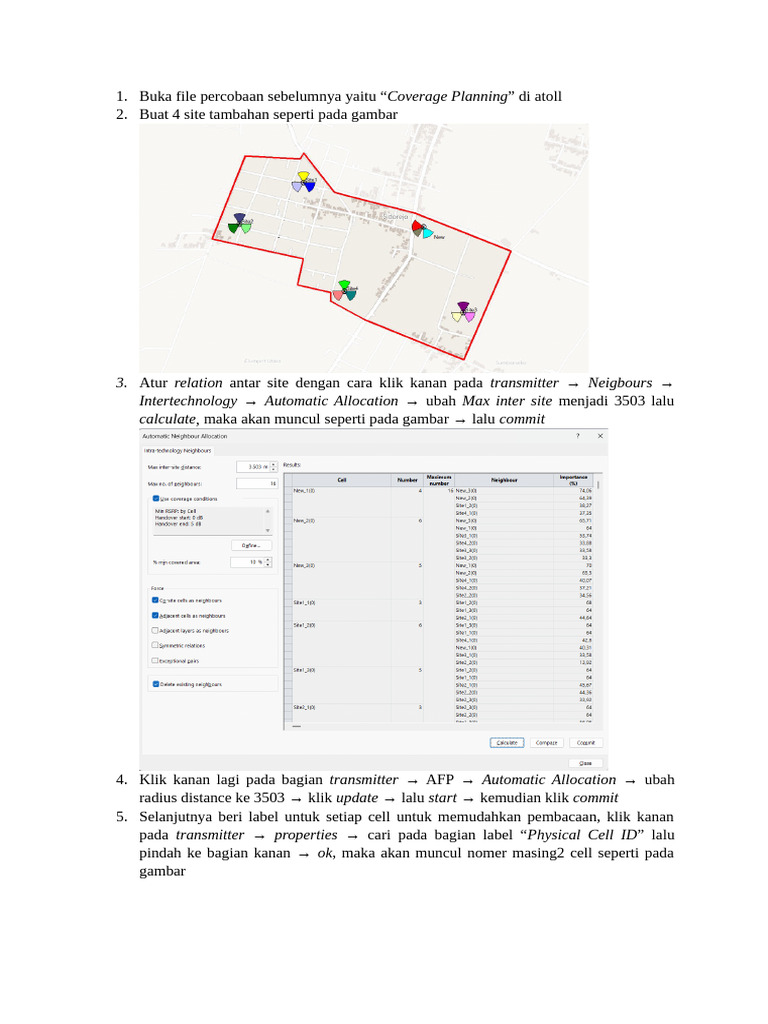 Prosedur Percobaan Lap.6 Siskomsel | PDF