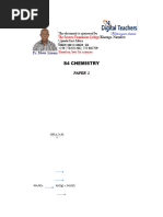 S2 New Chemistry Curriculum | PDF