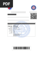 LTO OR Registration | PDF
