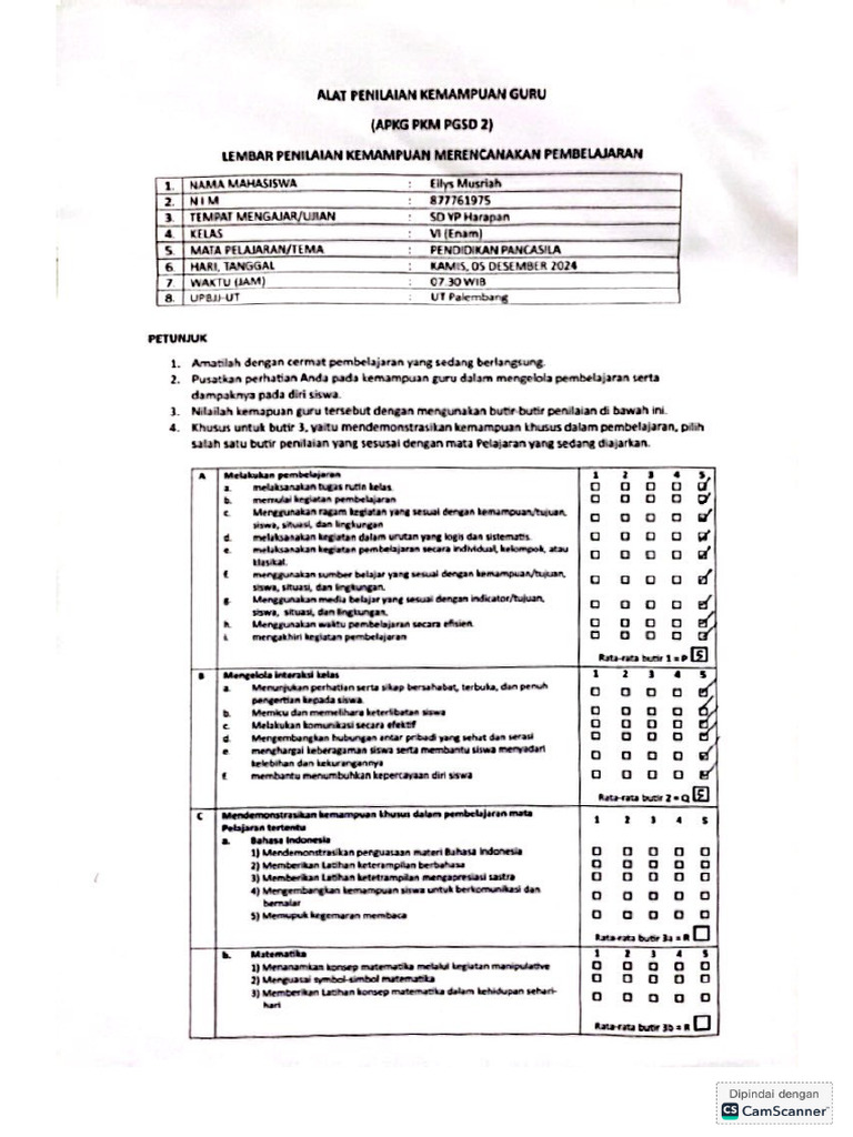 APKG PKM PGSD 2 | PDF
