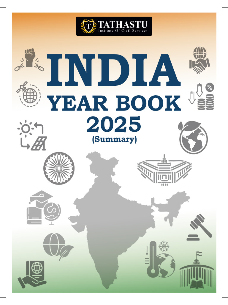 India Year Book 2025 Summary | PDF | Monsoon | Total Fertility Rate