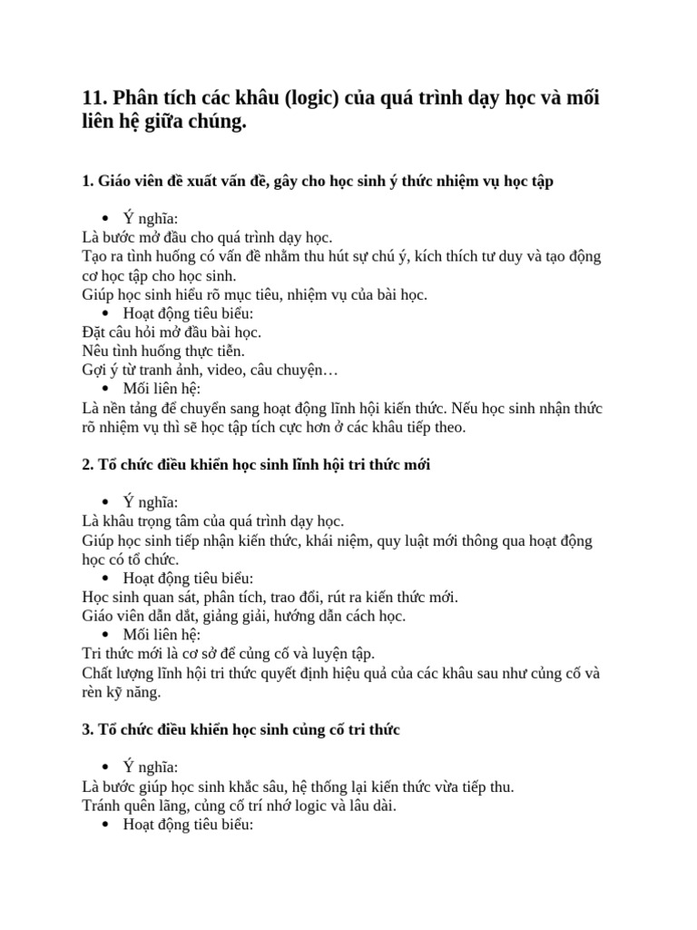 Câu 11 (GDH C2) | PDF