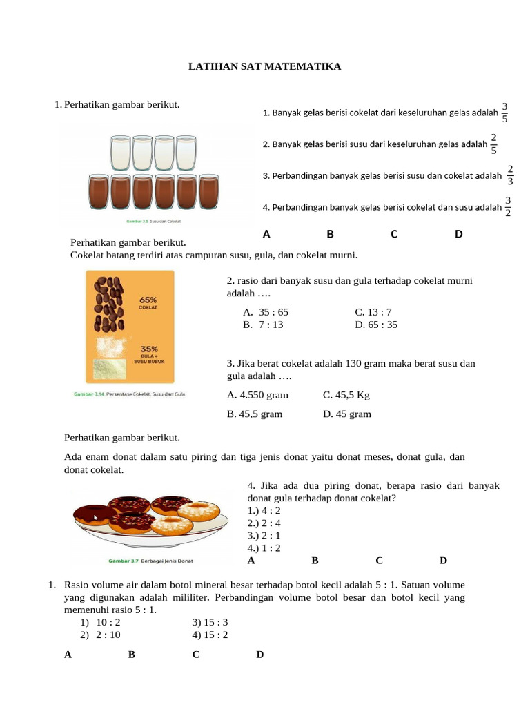 Rasio dan Perbandingan dalam Matematika | PDF